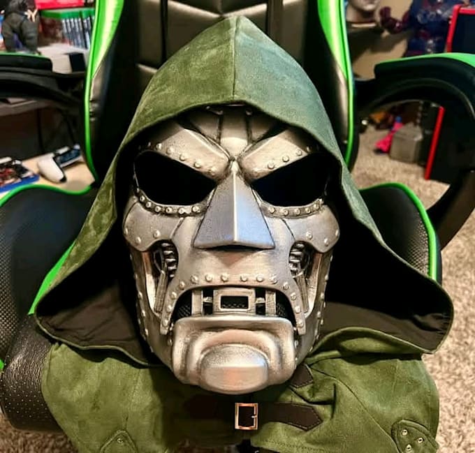 3d cosplay mask creation 3d cosplay model halloween mask design cosplay ...