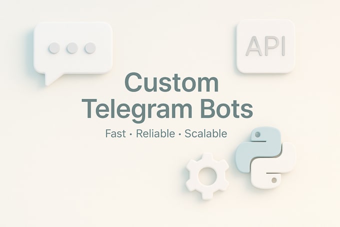 Do python telegram bot by Dmitrokds | Fiverr