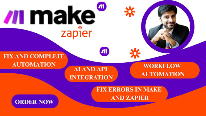 Setup make com automation, make com, make automation, automation workflow by Backatitstrong | Fiverr