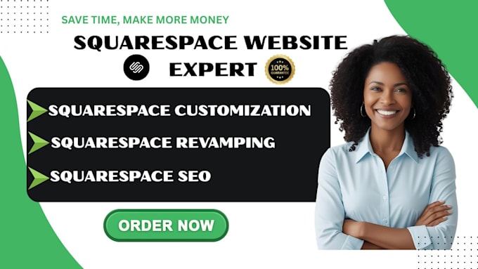 Customize your squarespace site, revamp squarespace website, custom squarespace by Squarespace ...