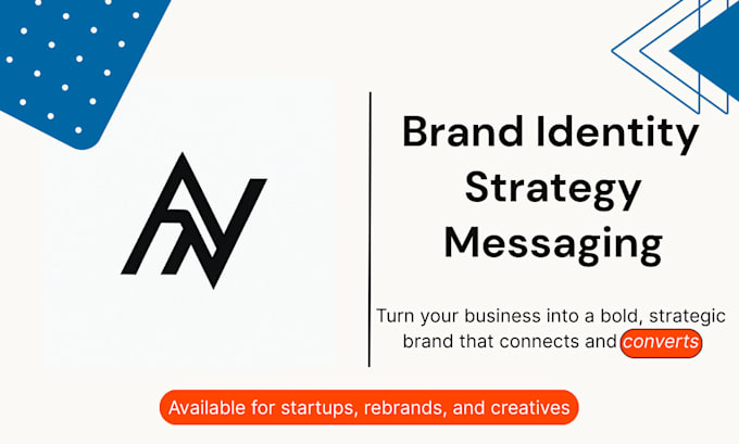 Craft a complete brand strategy, with core messaging and identity by ...
