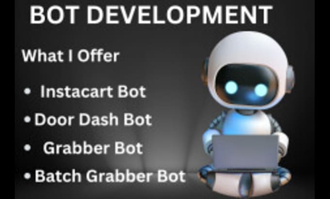 Build doordash bot doordash bot batch grabber bot instacart bot by Maxwell1134 | Fiverr