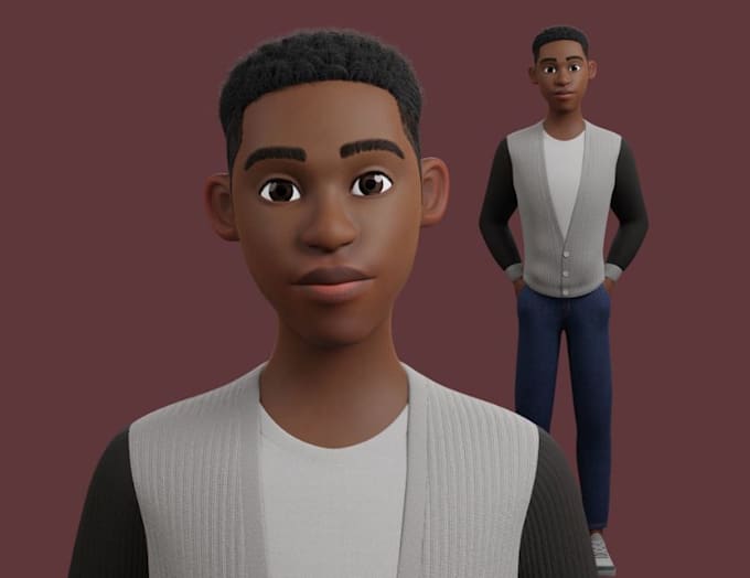 Create 3d stylized character,3d handpainted texture, game asset, props, 3d model by Kanyin ...