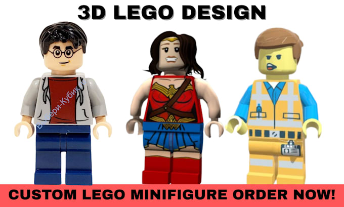 Do custom 3d lego animations, characters and printable stl files by ...