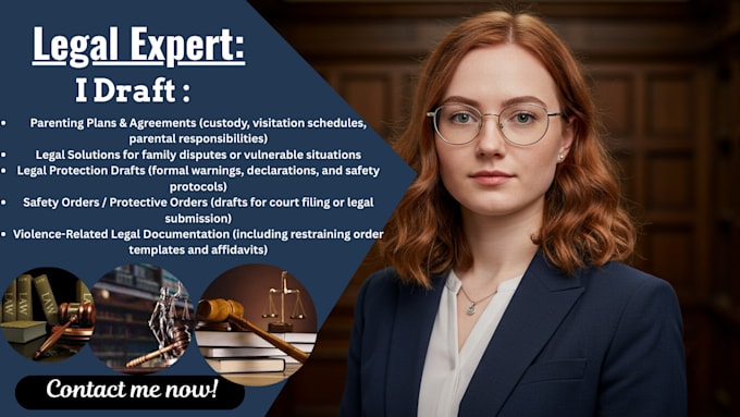 Draft parent plans legal solution legal protection safety order and violence by Lunaaisabella ...