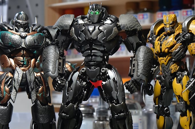 Design 3d articulated action figure anime model 3d toy 3d model 3d ...