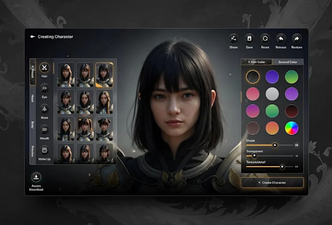 Build ai powered 3d avatar metahuman web app conversational chatbot ...