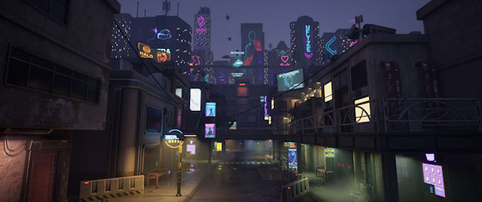 Do realistic 3d game environment game map level design 3d character game assets by Bennykar | Fiverr