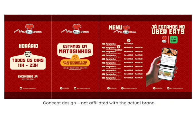 Design 4 custom instagram highlights restaurant by Rafaelanalmeida | Fiverr