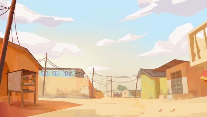 2d animation, illustration, prop and background art by Akinte_israel ...