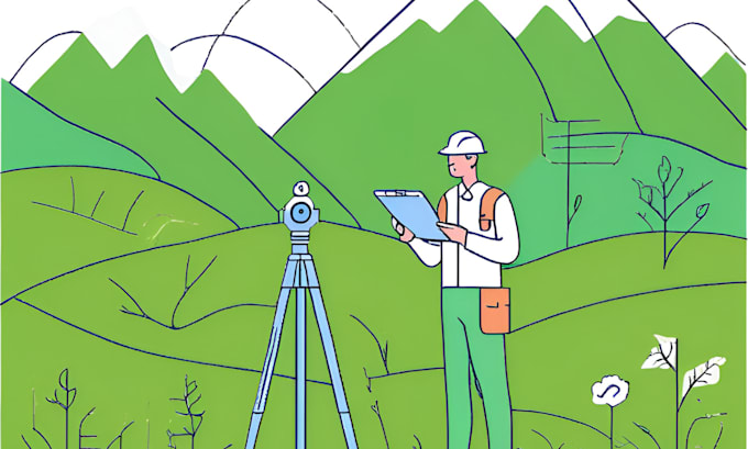 Draw land survey plans for you by John__oni | Fiverr
