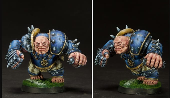 Sculpt 3d robot model dnd miniature robot stl for printing hard surface ...