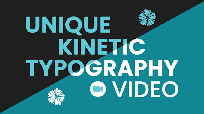 Create custom uhd kinetic typography animated explainer video, motion ...