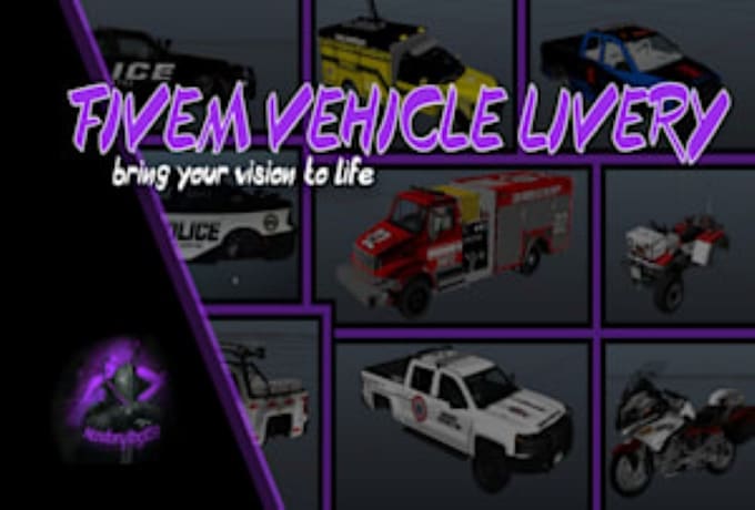 Design custom livery for sport cars, police cars, ems cars for your ...
