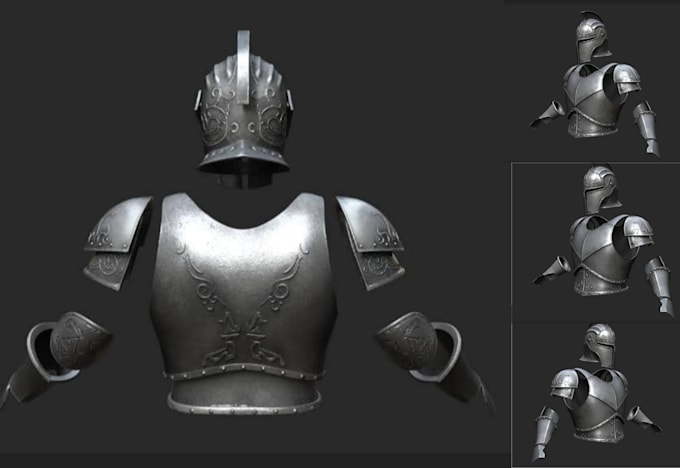 3d cosplay model 3d armor 3d weapon wearable cosplay 3d props for 3d ...