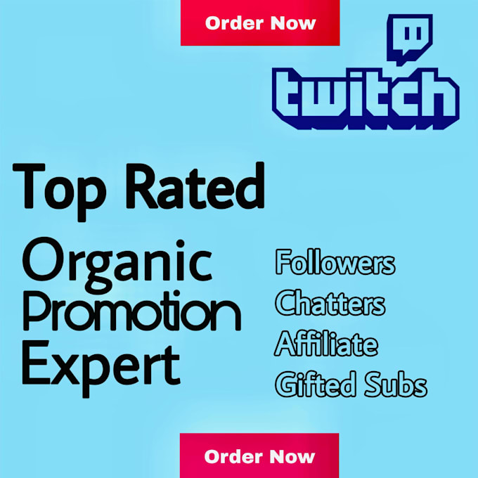 Do twitch promotion for you by Futurepro_ | Fiverr