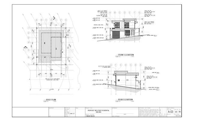 Do professional floor plans, elevations and permit drawings by Williamz ...