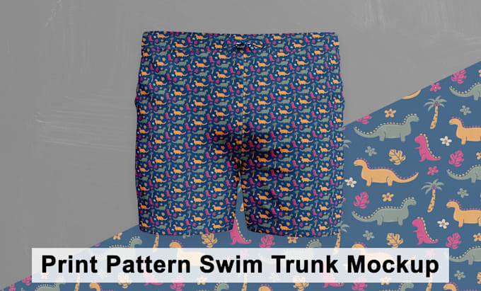 Create swim trunks with unique pattern designs by Chama_n | Fiverr