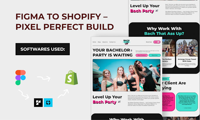 Turn your figma design to a shopify website with replo, pagefly or custom code by Koolestpro ...