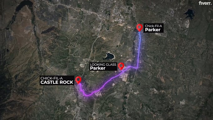 Create a map animation,travel map,geography,google maps by Favourmarvi ...