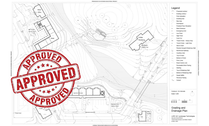 Design grading drainage plan stormwater erosion control sediment plans ...