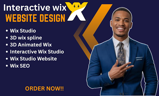 3d animated wix studio website 3d animated website wix spline lottie animation by Olusegundaniel ...
