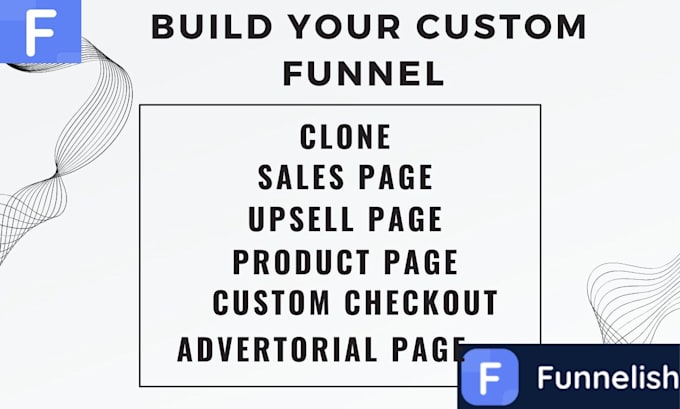 Build sales funnel landing page funnel cloning service advertorial page ...