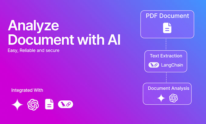 Build an ai app for pdf text extraction and document analysis, ocr by Ibrahimkashif13 | Fiverr