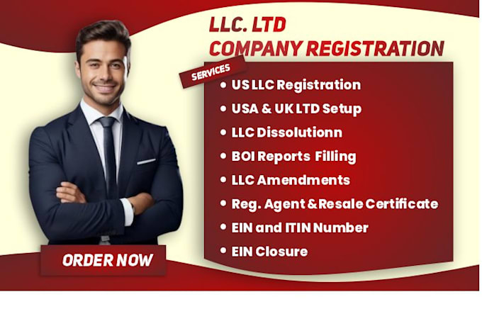 Do us uk llc registration, llc formation, company registration, ein ...