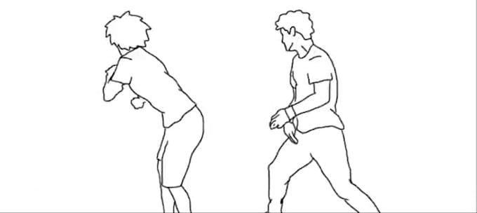 2d traditional line art frame by frame animation comic line art ...