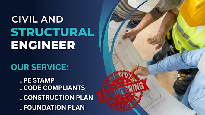 Texas, florida pe stamp, structural plan, review, mep engineering, city permit by Structura ...