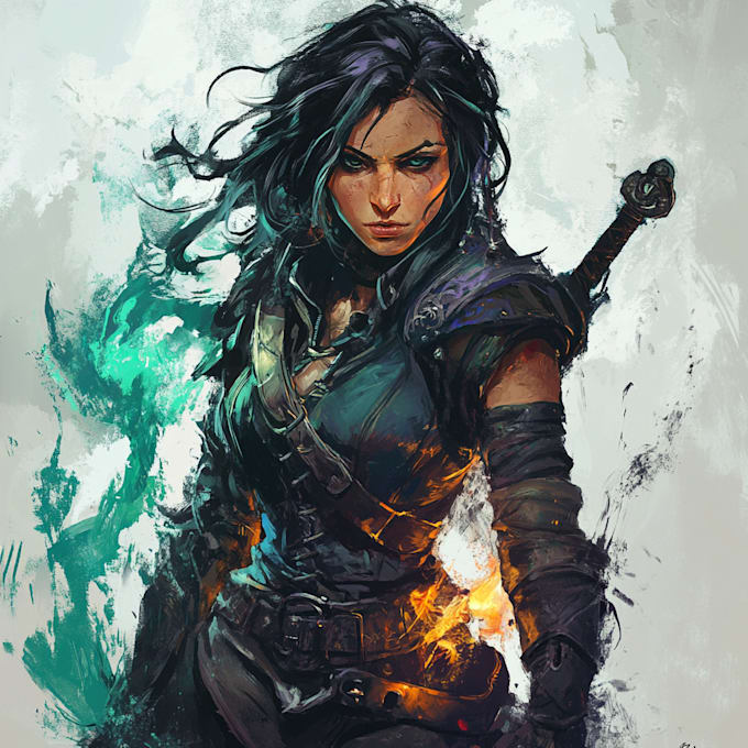 Draw your dnd character by Bobnroe | Fiverr