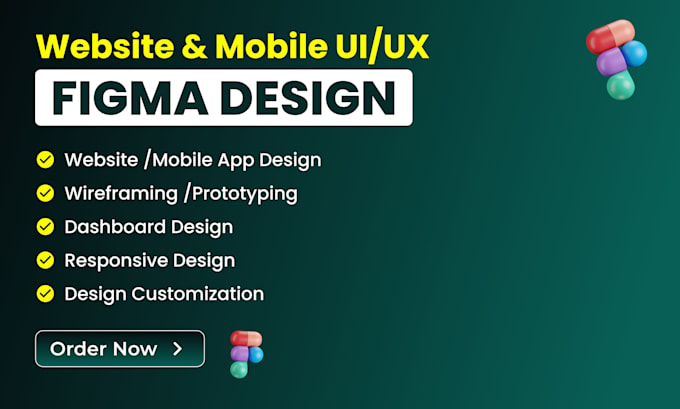 Design a modern, responsive figma ui for your website or web app by Ahmedsheraz5 | Fiverr