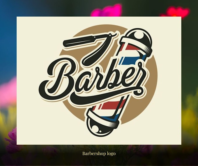 Do skillful barber shop logo design by Ranee_soriano | Fiverr