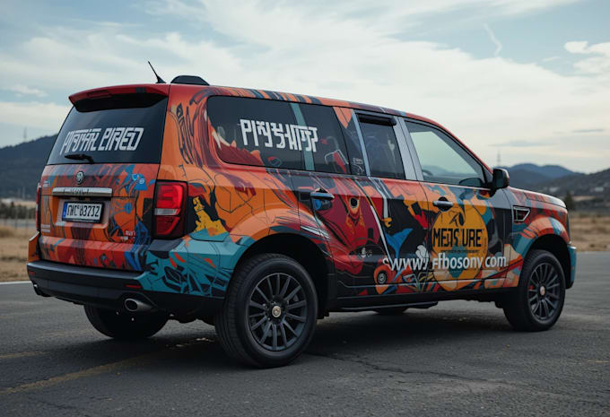 Do professional vehicle wrap design for any vehicle by Watkinsow | Fiverr