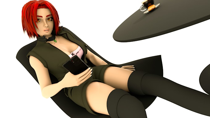 Create fully rigged 3d character models for your 3d projects by Dojoe000 | Fiverr