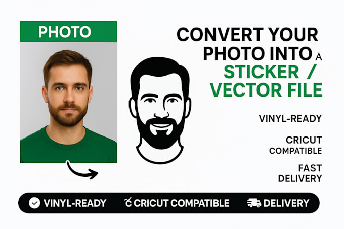 Convert your image, logo, or idea into a decal, sticker, or cuttable ...