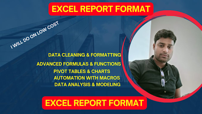 Create automated excel dashboards and reports pivot tables by Tapasmondal344 | Fiverr