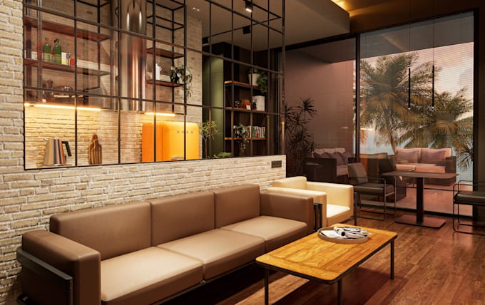 Create full 3d interior design with technical 2d drawings by Tokokapone ...