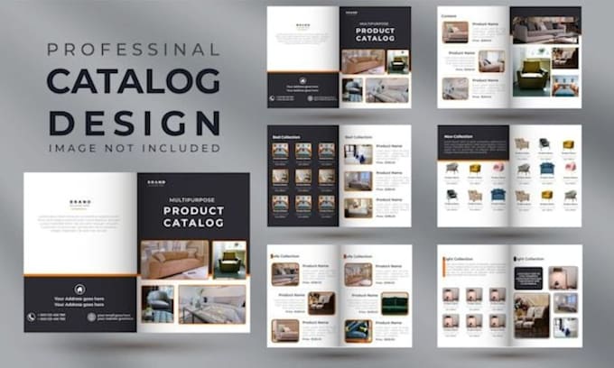 Design sell sheet, product catalog, lookbook, magazine, sales flyer ...