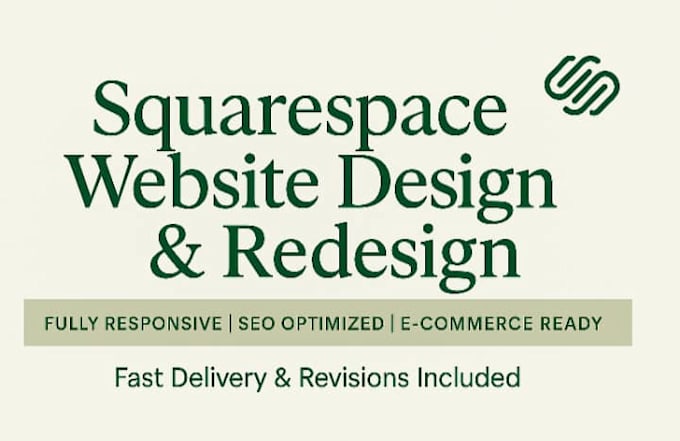 Create, design and redesign a professional squarespace website by ...