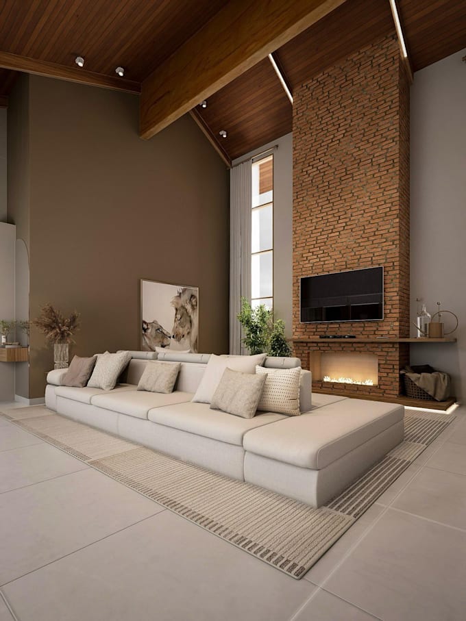 Render realistic 3d interiors using d5 render for real estate and ...