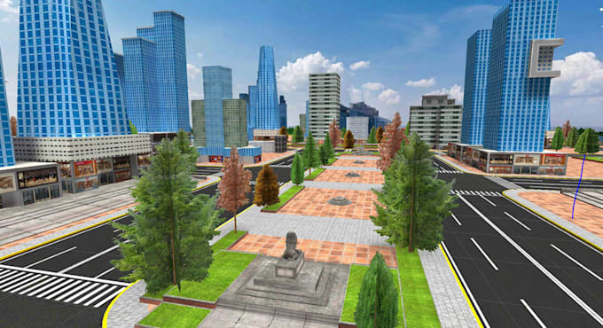 Make realistic roblox games assets terrain map roblox character in ...