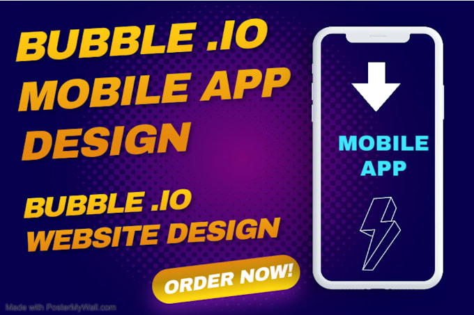 Do bubble io website bubble io app bubble developer by Mickeyelite | Fiverr