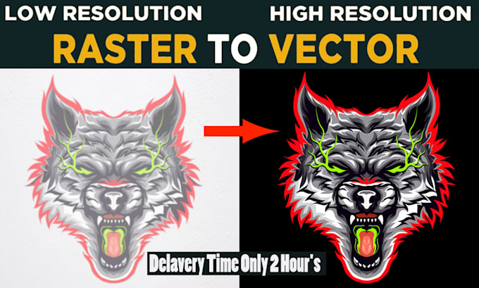 Do trace, redraw, and convert your image to vector in 24 hours by Clipping_path01 | Fiverr