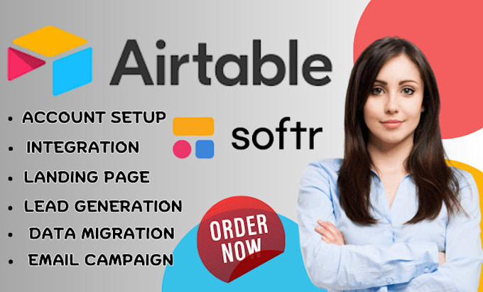 Setup airtable, airtable database,softr webapp design softr, airtable automation by ...