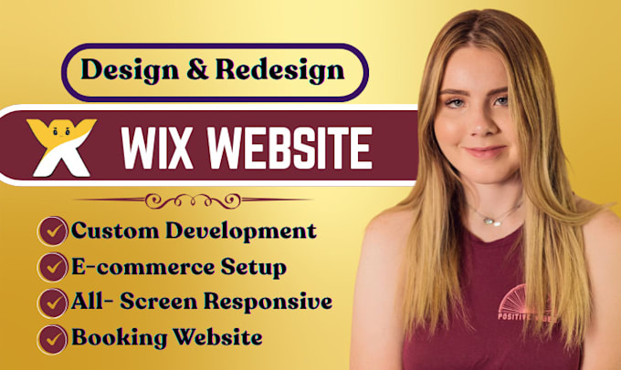 Build custom wix business or booking website, wix studio redesign design by Deannabeshires | Fiverr