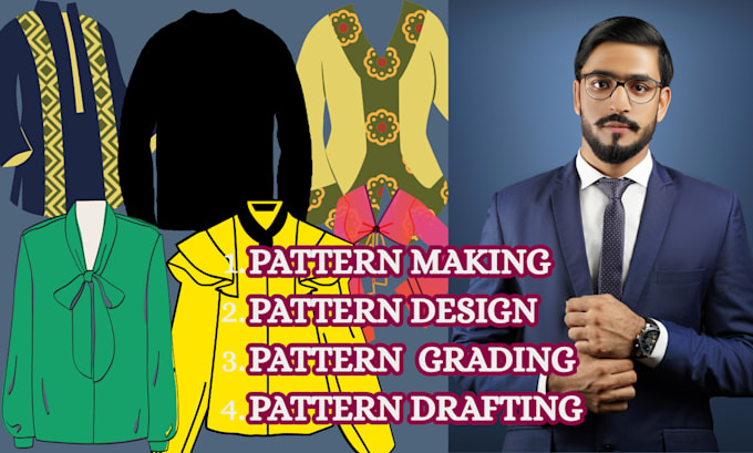Create a digital sewing pattern and grade any garments in dxf and pdf ...