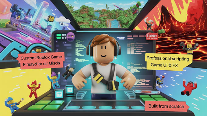 Devenir développeur roblox, création complète de jeux roblox ...