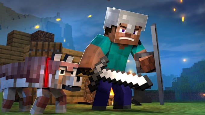 Create custom 3d minecraft animation videos for youtube, skits, intros ...
